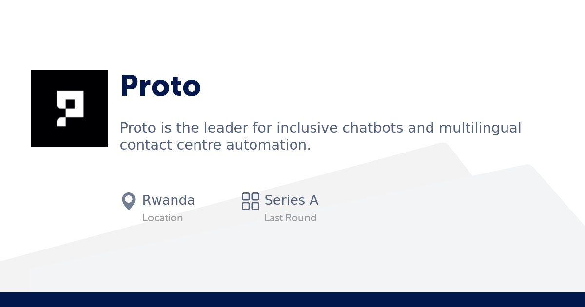 Proto - Overview, Financials, Competitors - StartupList Africa