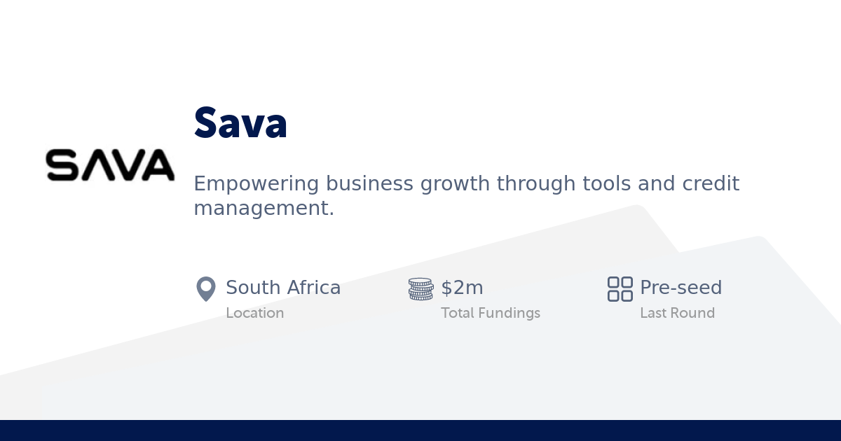 Sava - Overview, Financials, Competitors - StartupList Africa