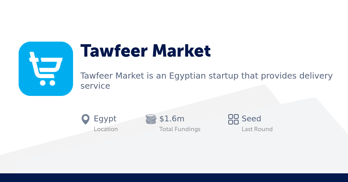 Tawfeer Market - Overview, Financials, Competitors - StartupList Africa