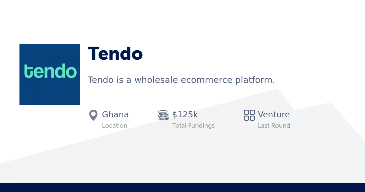 Tendo - Overview, Financials, Competitors - StartupList Africa