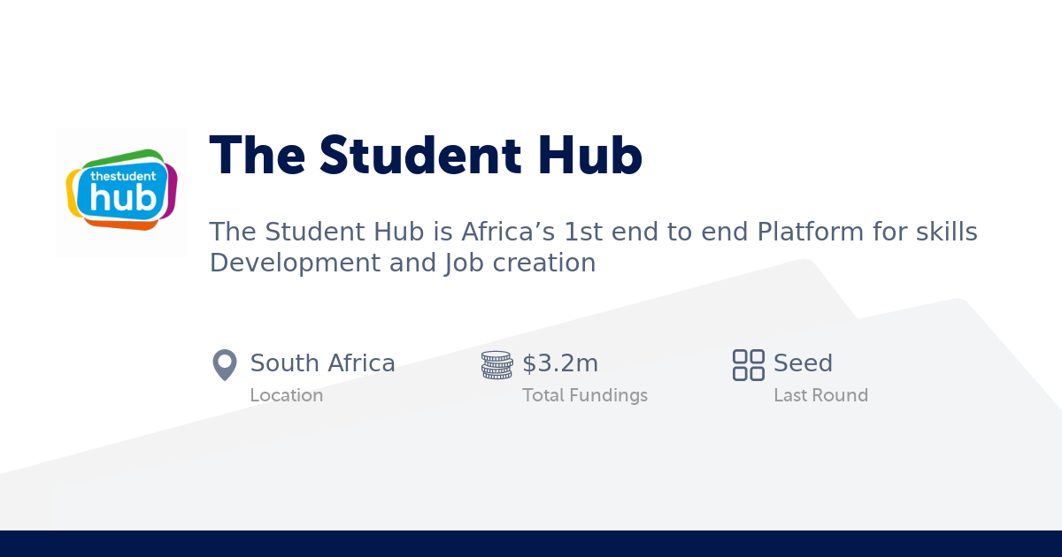 The Student Hub - Overview, Financials, Competitors - StartupList Africa