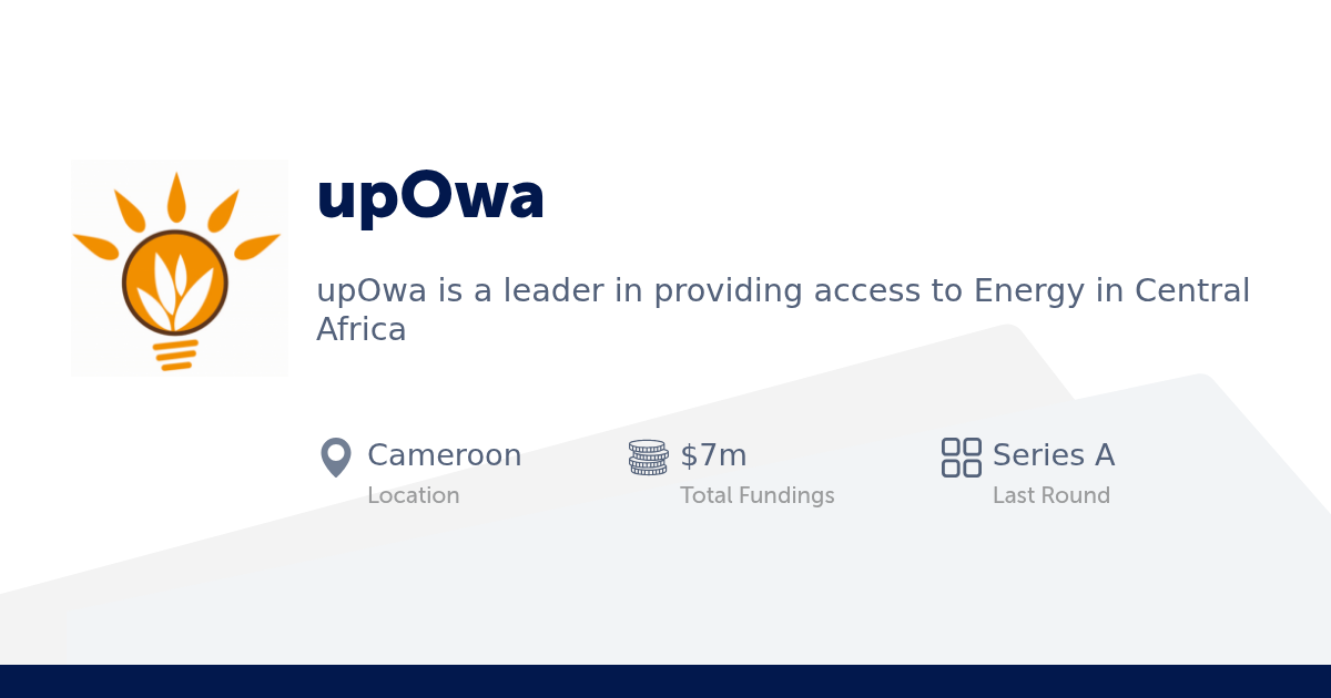upOwa - Overview, Financials, Competitors - StartupList Africa