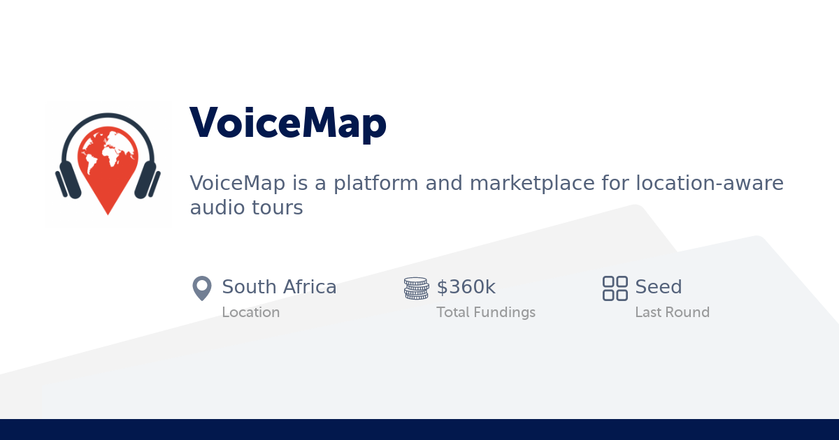 VoiceMap - Overview, Financials, Competitors - StartupList Africa