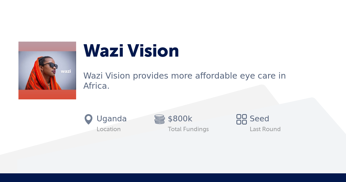 Wazi Vision - Overview, Financials, Competitors - StartupList Africa