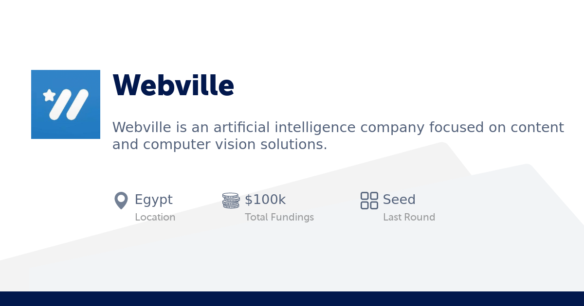 Webville - Overview, Financials, Competitors - StartupList Africa