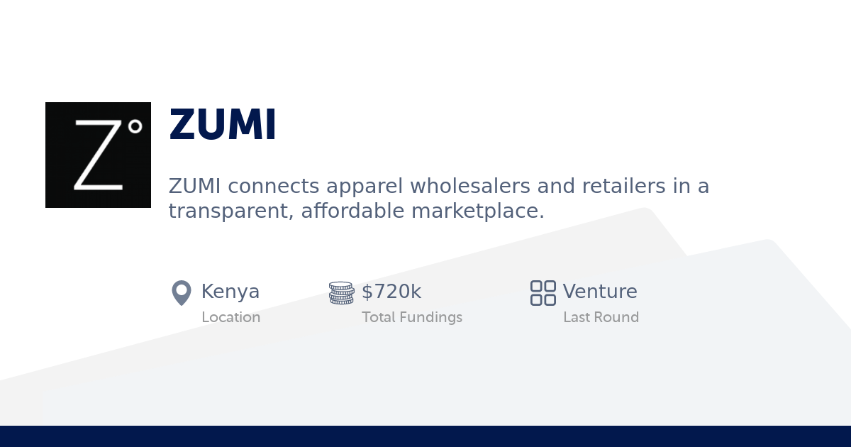 ZUMI Company Profile, Nairobi E-Commerce Startup, Founders and Funding ...