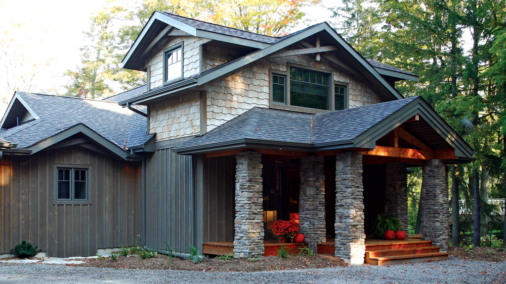 Custom Design: A Canadian Lakeside Timber Home