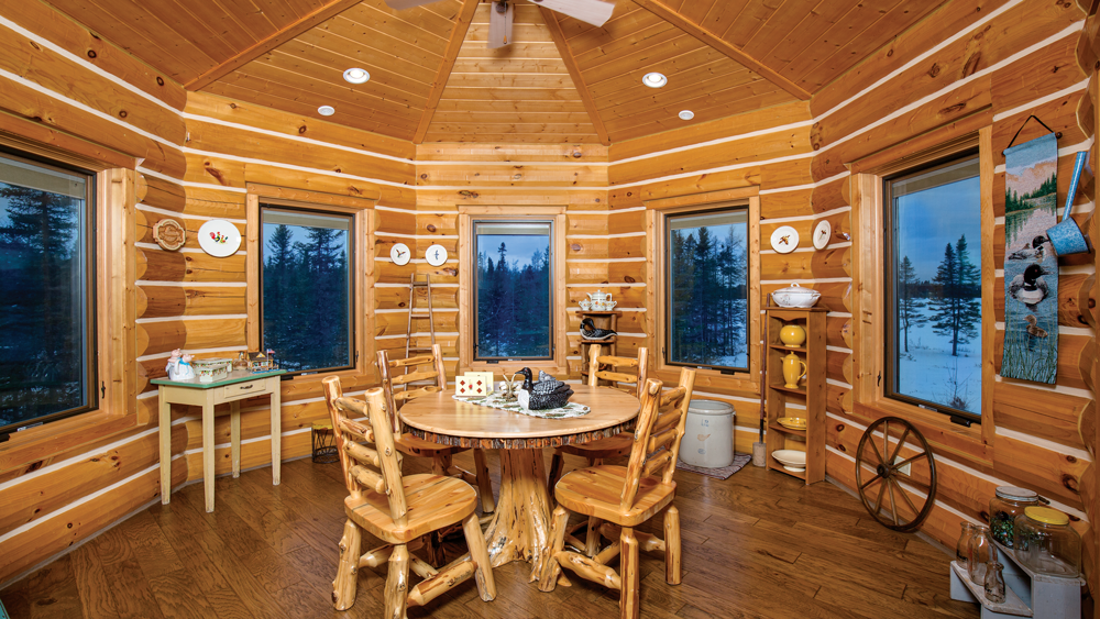 This Log Home Is a Hunter's Paradise