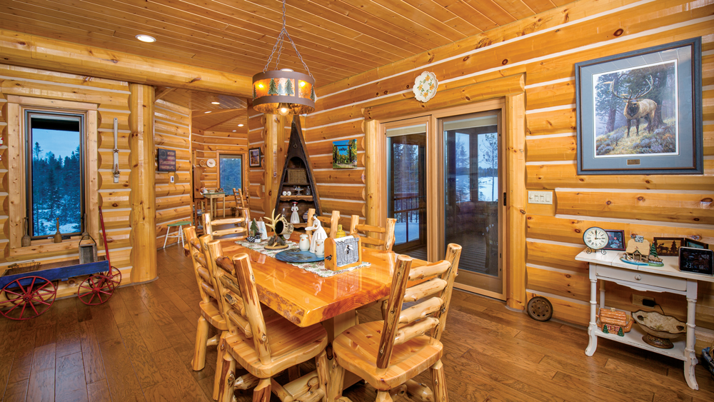 This Log Home Is a Hunter's Paradise