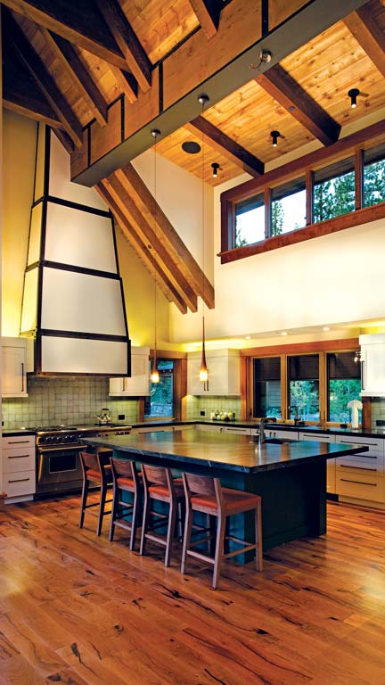 Rustic Homes | A Contemporary California Timber Frame House
