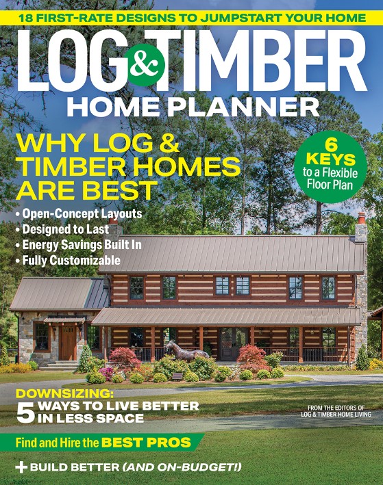 Giveaway: The 2023 Log & Timber Home Planner