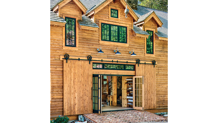 This Timber Frame Studio is a Work of Art