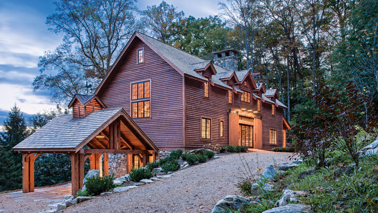 This Timber Frame Studio is a Work of Art