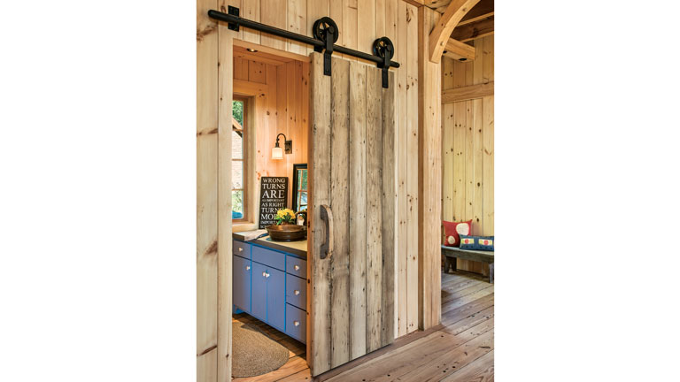 This Timber Frame Studio is a Work of Art