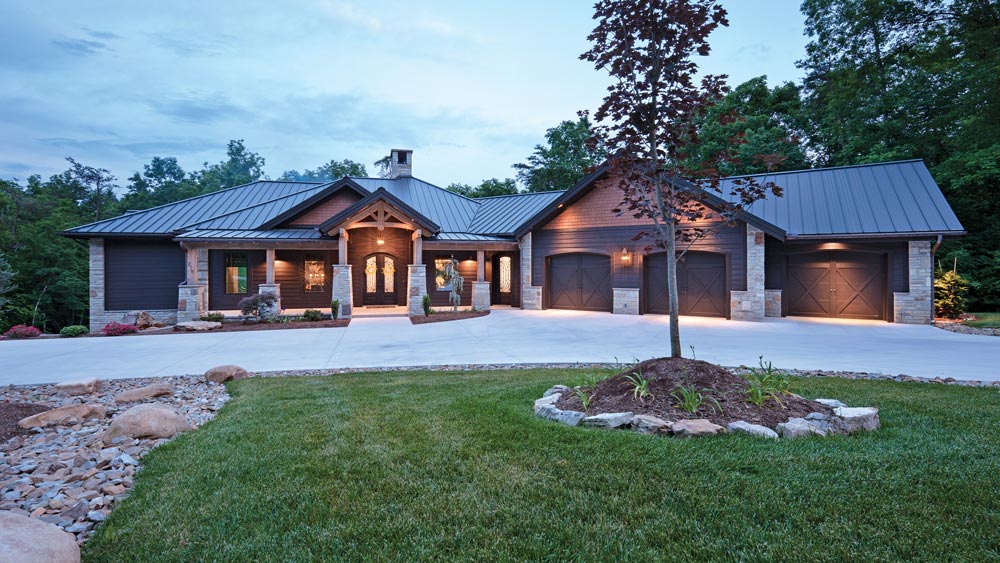 Tennessee Ranch Style Home Landscaping