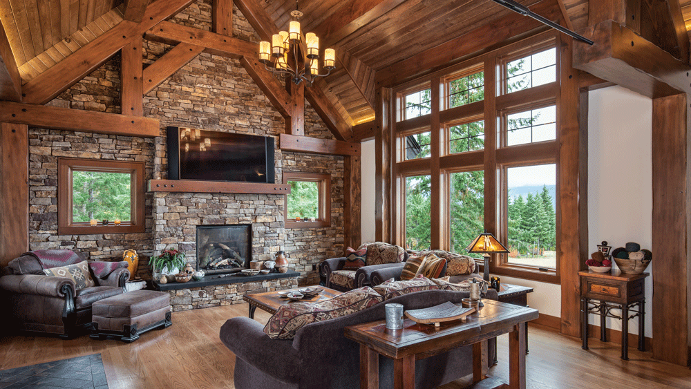 This Washington Timber Home Is a Mountain Cottage Masterpiece