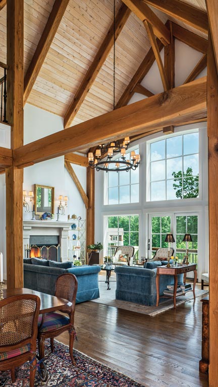 A “Timber Tudor” With Storybook Style