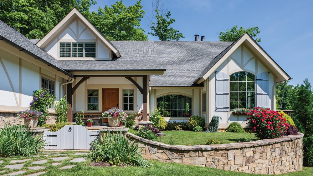 A “Timber Tudor” With Storybook Style