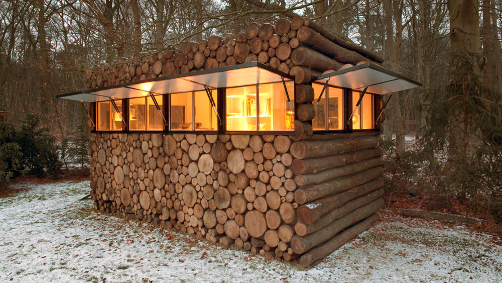 Stack of Logs or Artist's Retreat?