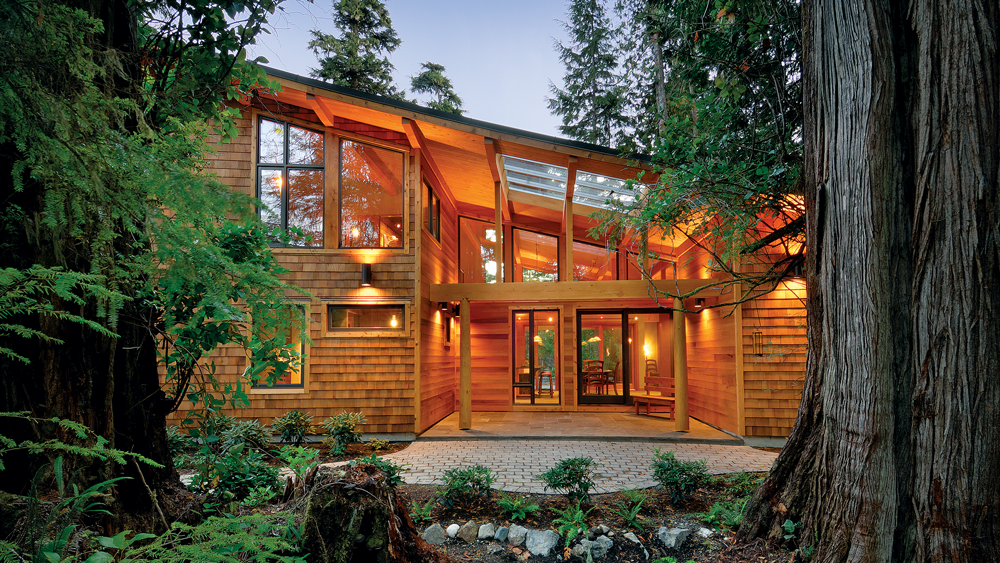 A Contemporary Canadian Timber Tree House