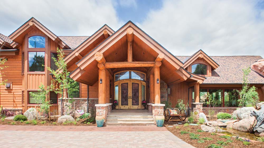 You Have to See This Amazing Central Colorado Log Home