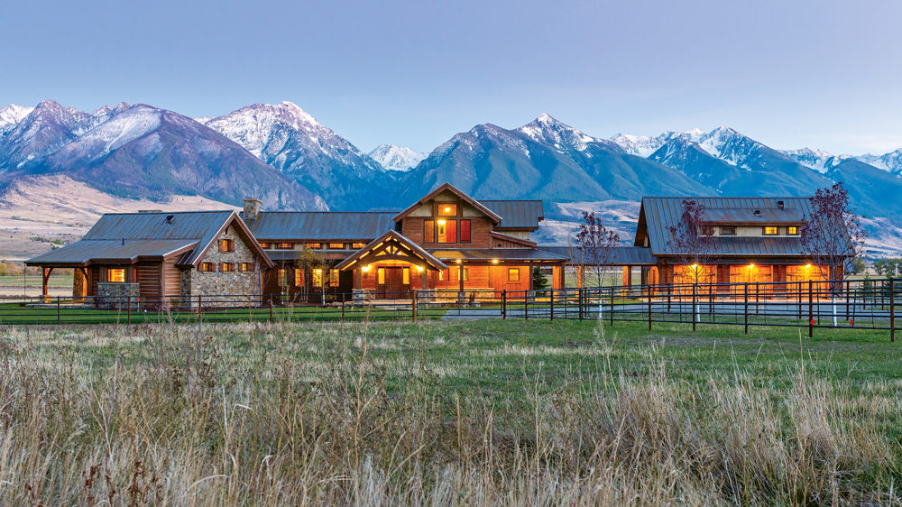 A Rustic Home in Montana