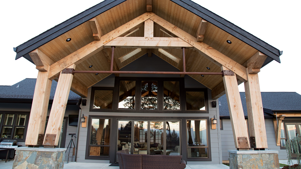 A Washington Timber Home is a Hybrid Haven