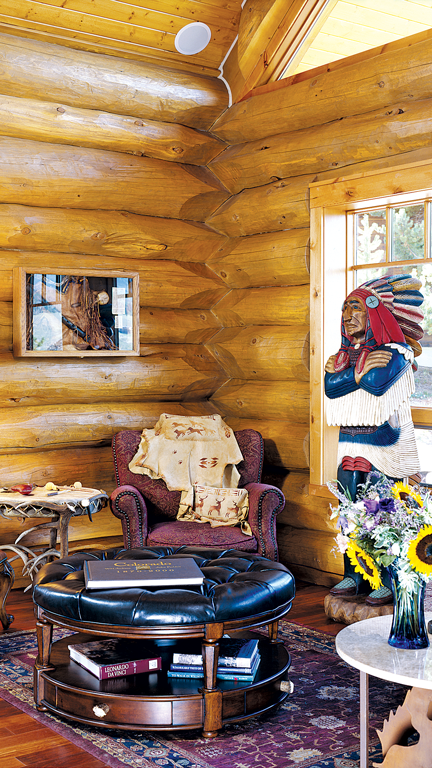 A Sustainable Colorado Log Home