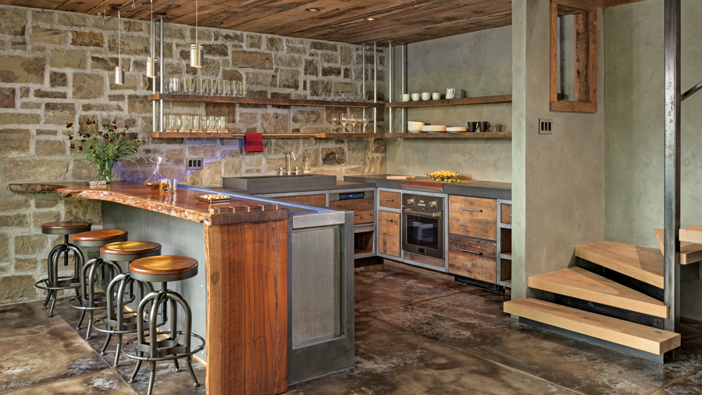 This Stone and Timber Structure Is Industrious-Modern Goals