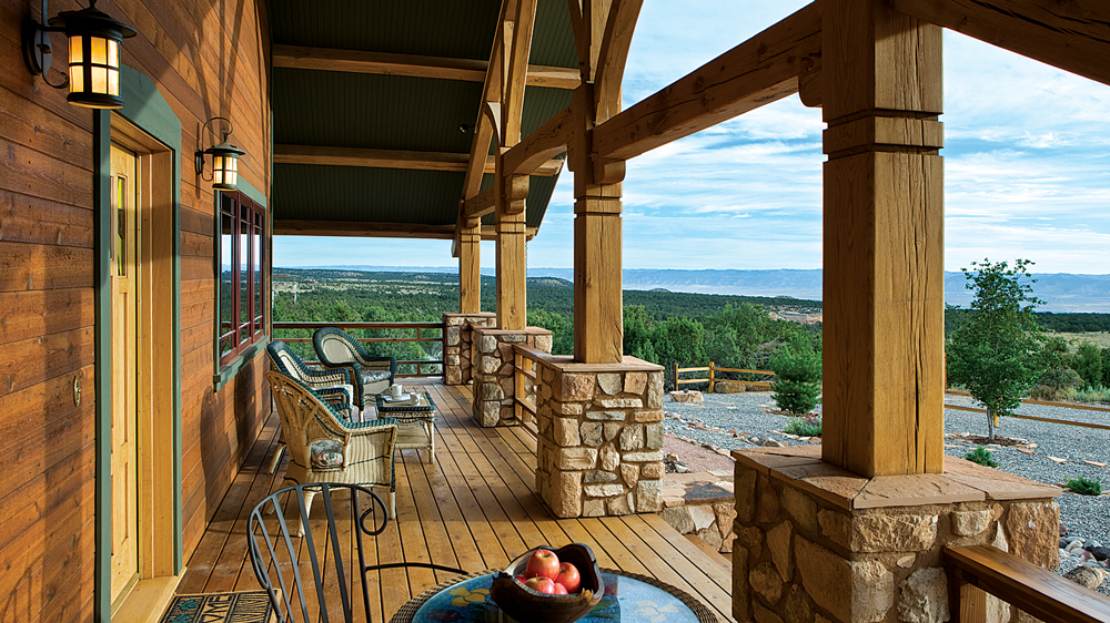 The Great Timber-Frame Adventure: A Grand Timber Home in Colorado