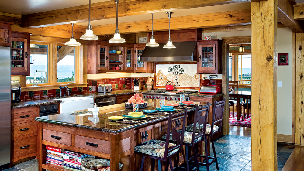 The Great Timber-Frame Adventure: A Grand Timber Home in Colorado