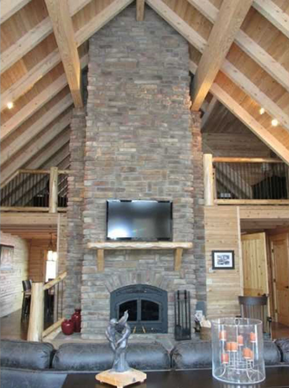 Timber Ridge Log Home Floor Plan by Cedar Direct