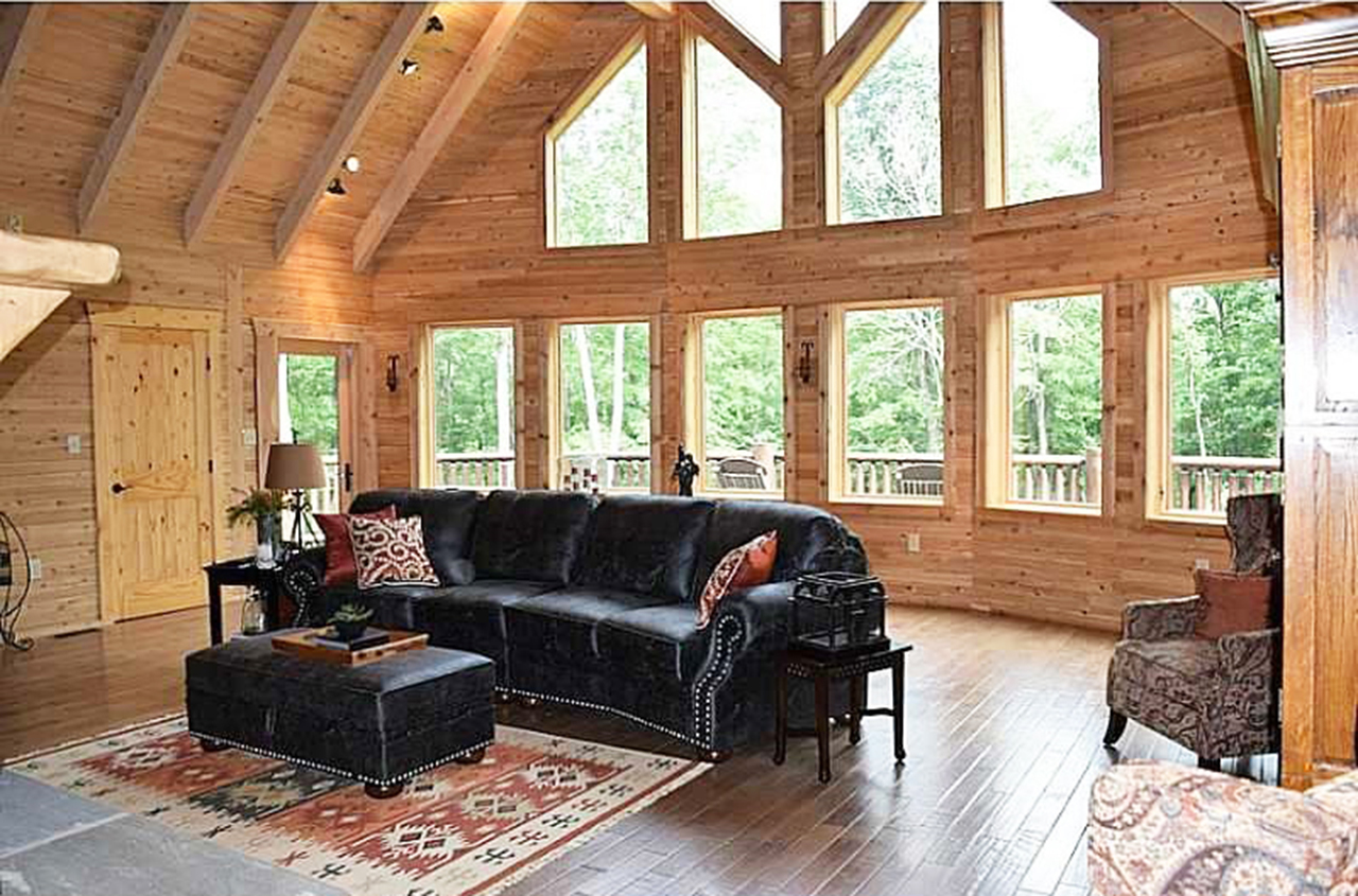 Timber Ridge Log Home Floor Plan by Cedar Direct
