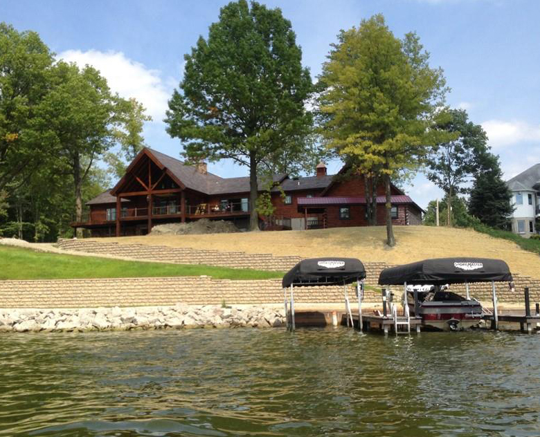 Timber Top Log Home Floor Plan by Cedar Direct