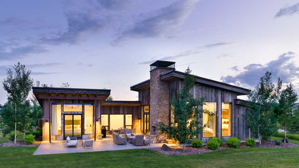 A Natural Timber Beauty in the Mountains