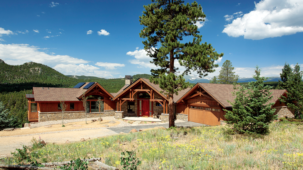A Timber Home in the Colorado Mountains