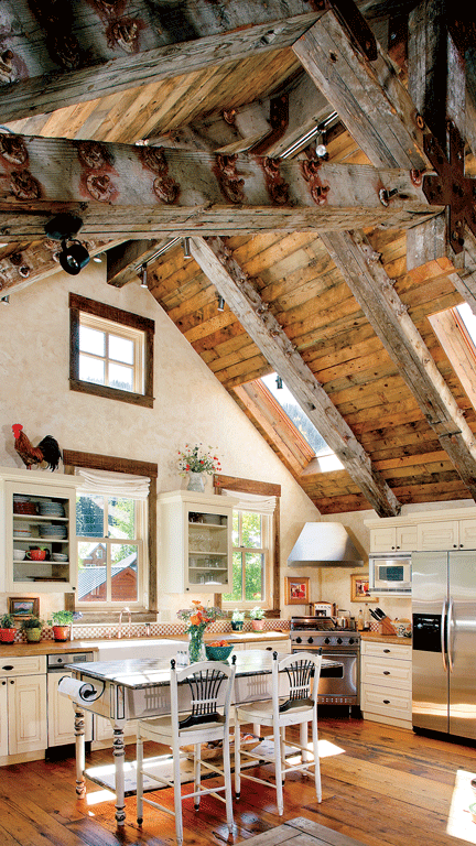 A Cozy Timber-Frame Cabin in the Rockies