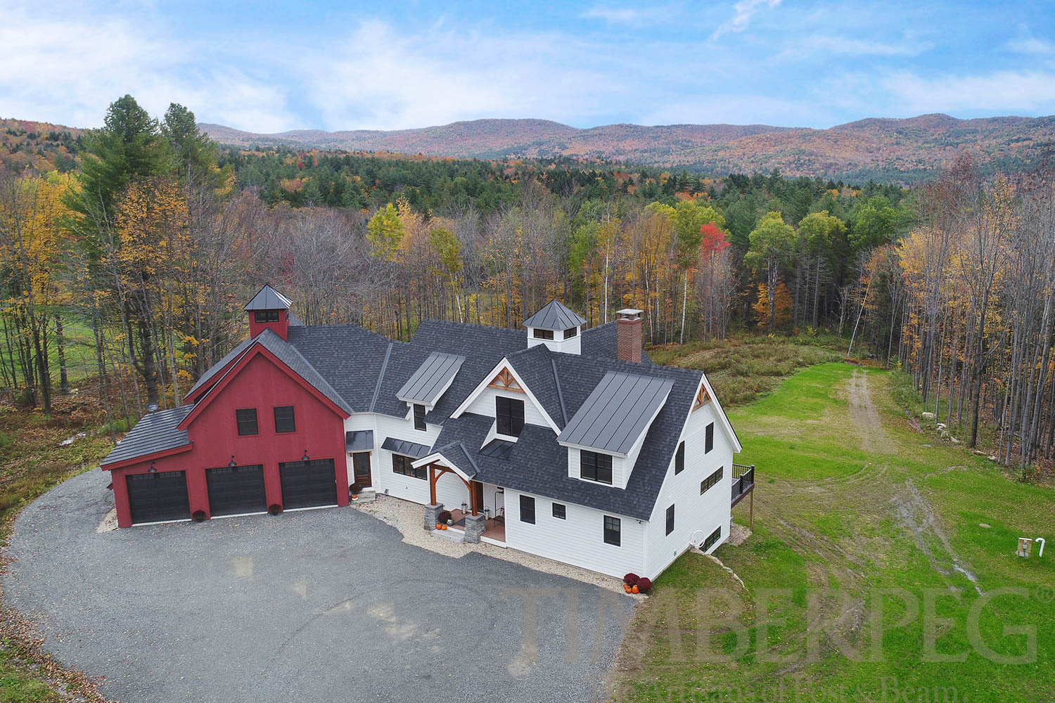 Ludlow Ski Home Floor Plan by Timberpeg