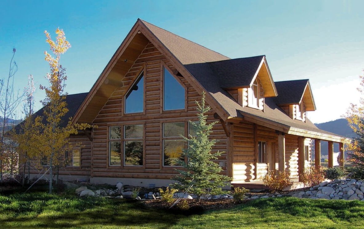 Elk Ridge Log Home Plan by Whisper Creek Log Homes