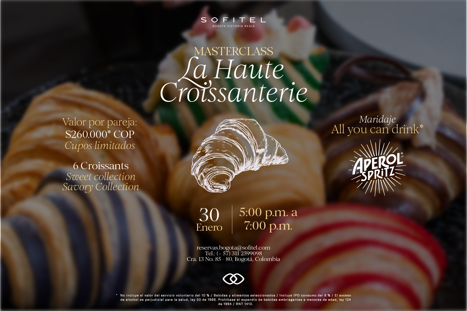 Sofitel Bogota Victoria Regia - Masterclass La Haute Croissanterie