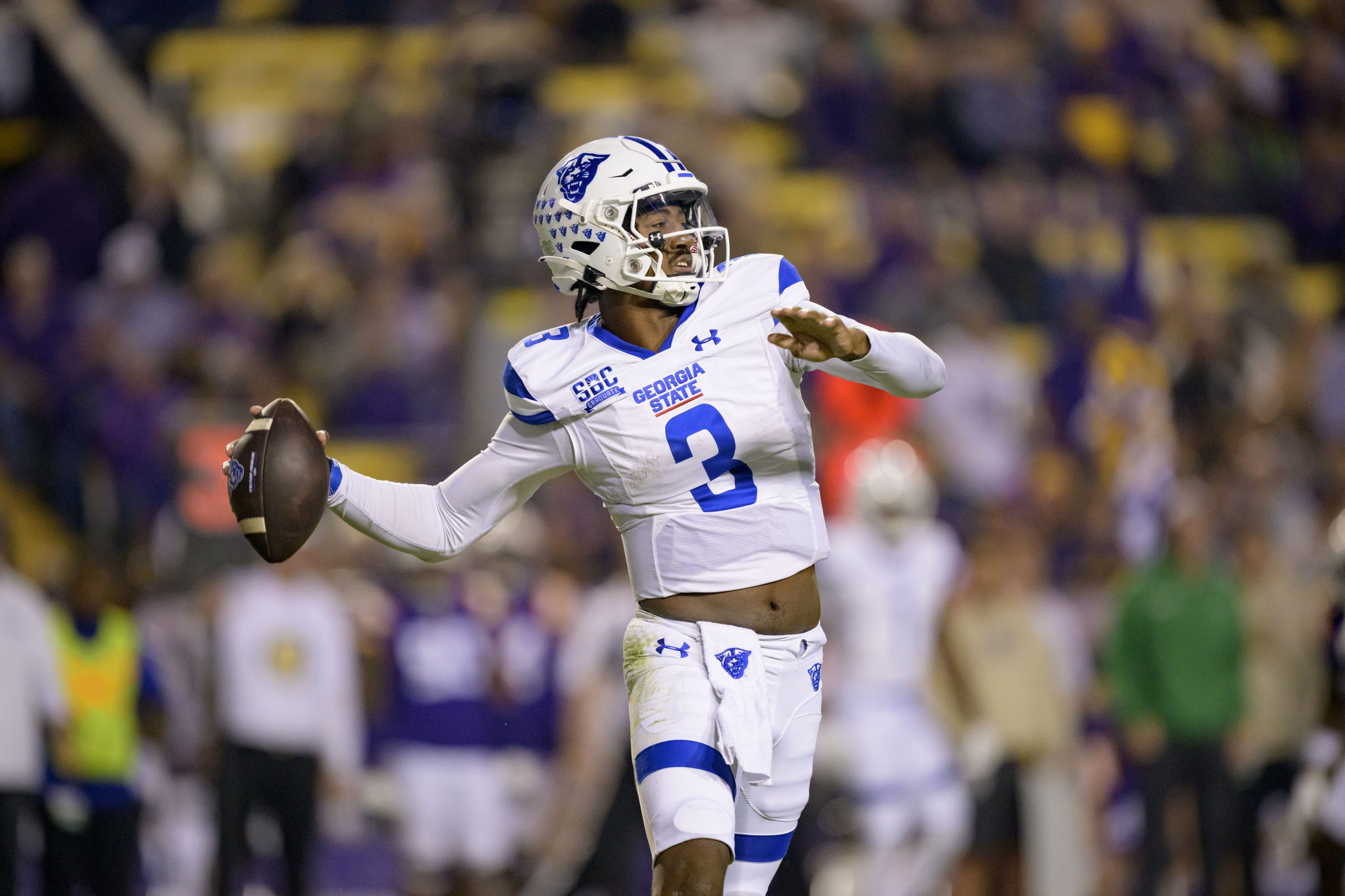 Swapping arms: Bombers release QB Eric Barriere, sign Georgia State ...