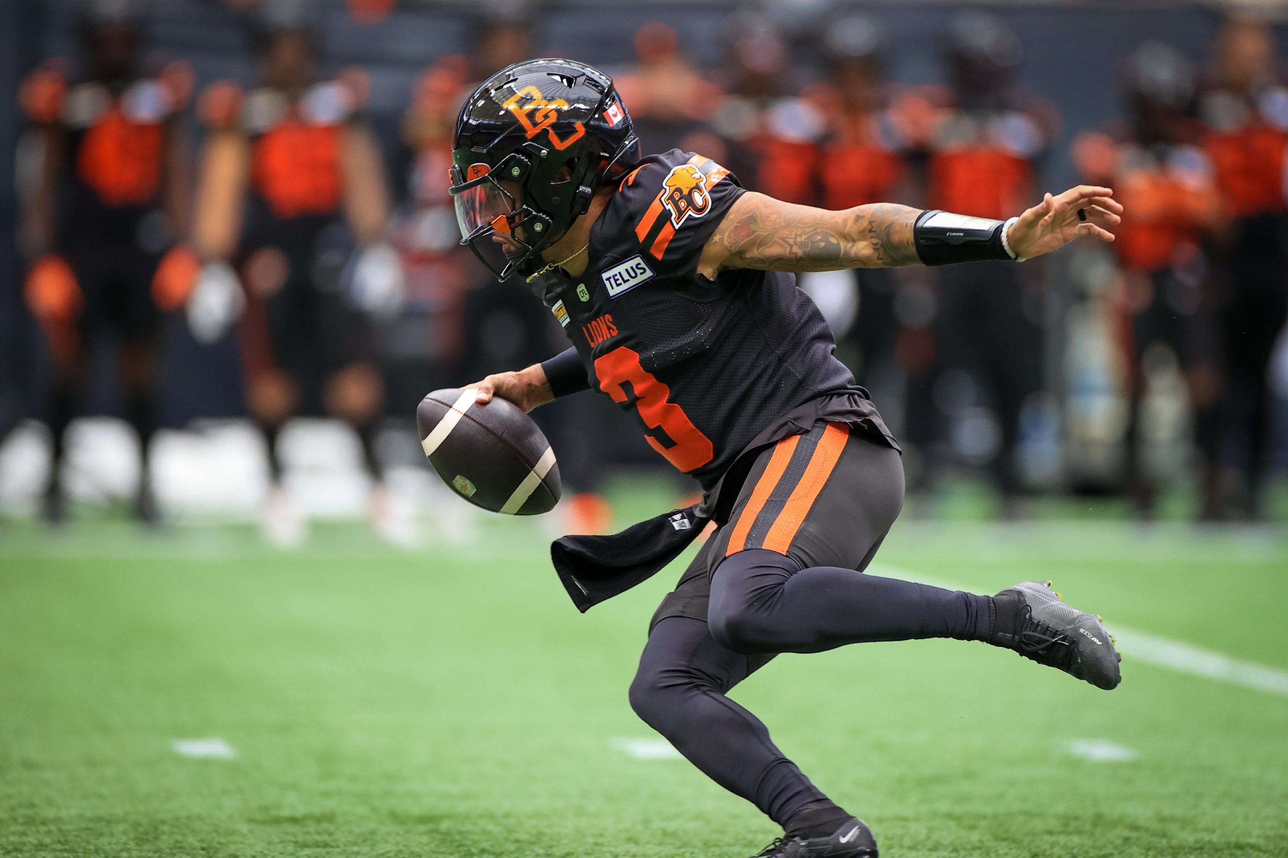 QB Vernon Adams Jr. in, LB Ben Hladik out for B.C. Lions vs. Edmonton ...