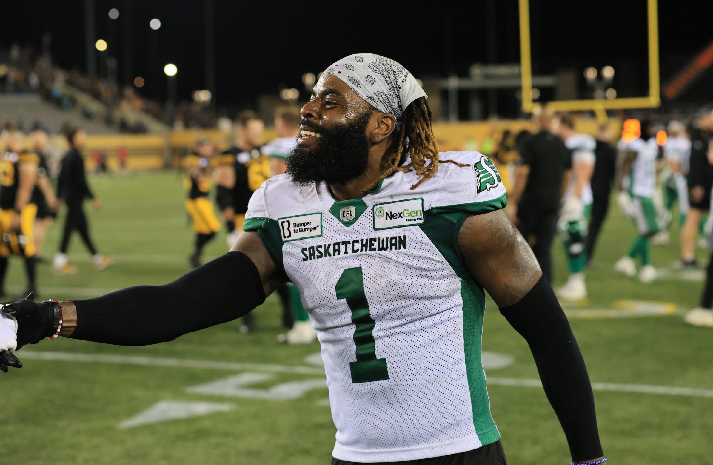 Three starters return to practice with Saskatchewan Roughriders ...