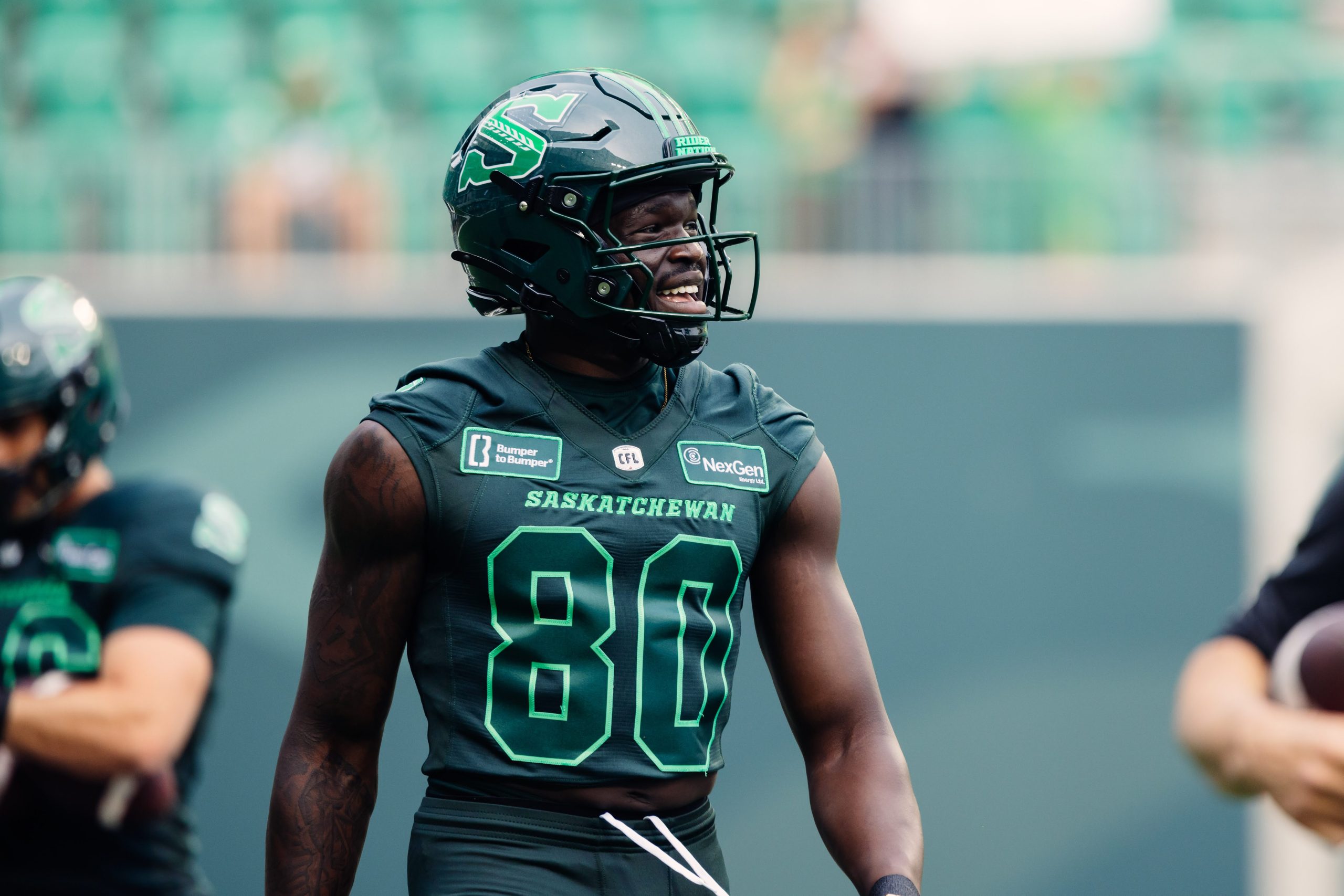Saskatchewan Roughriders release Canadian receiver Ajou Ajou for NFL opportunity - 3DownNation