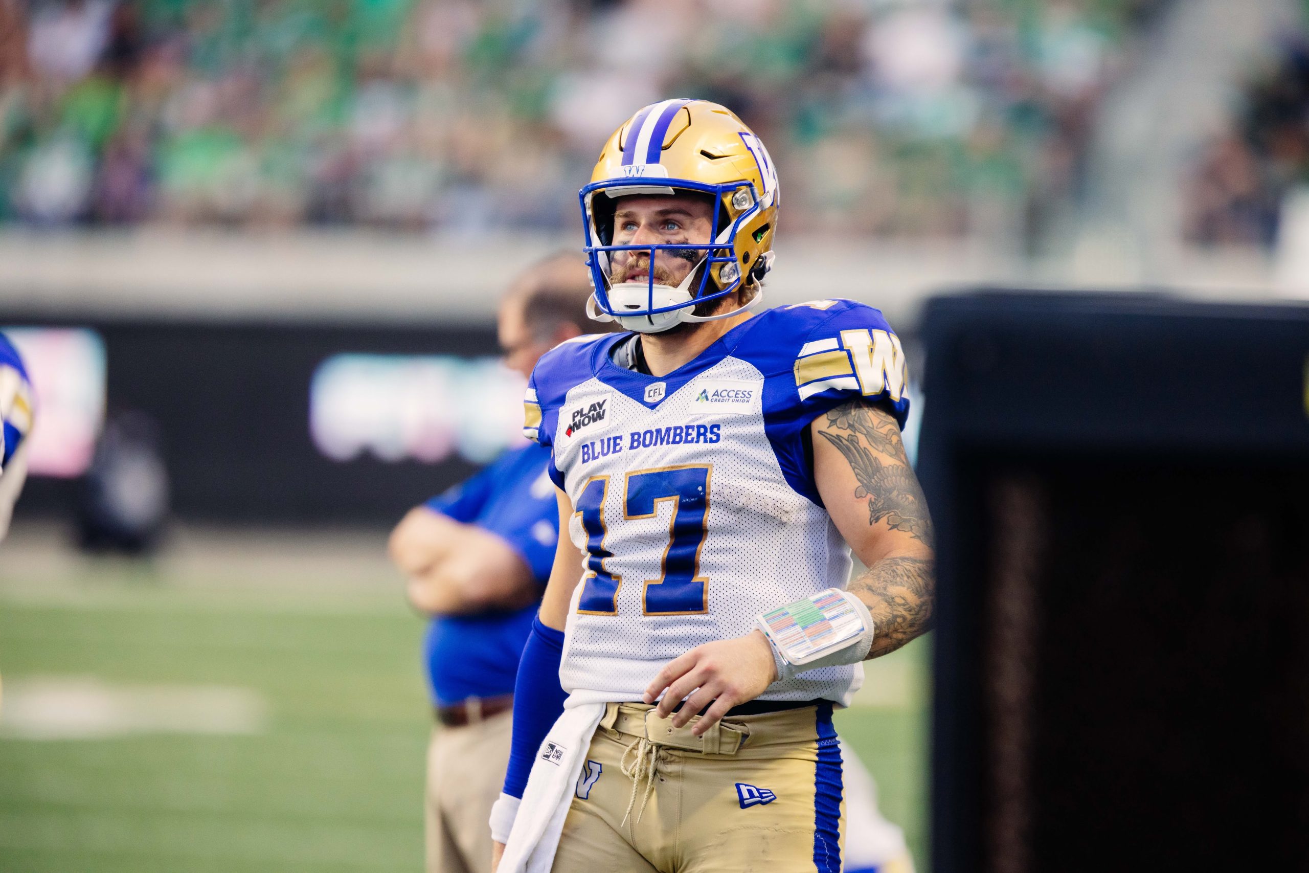 Winnipeg Blue Bombers' QB Chris Streveler suffered three ligament tears ...