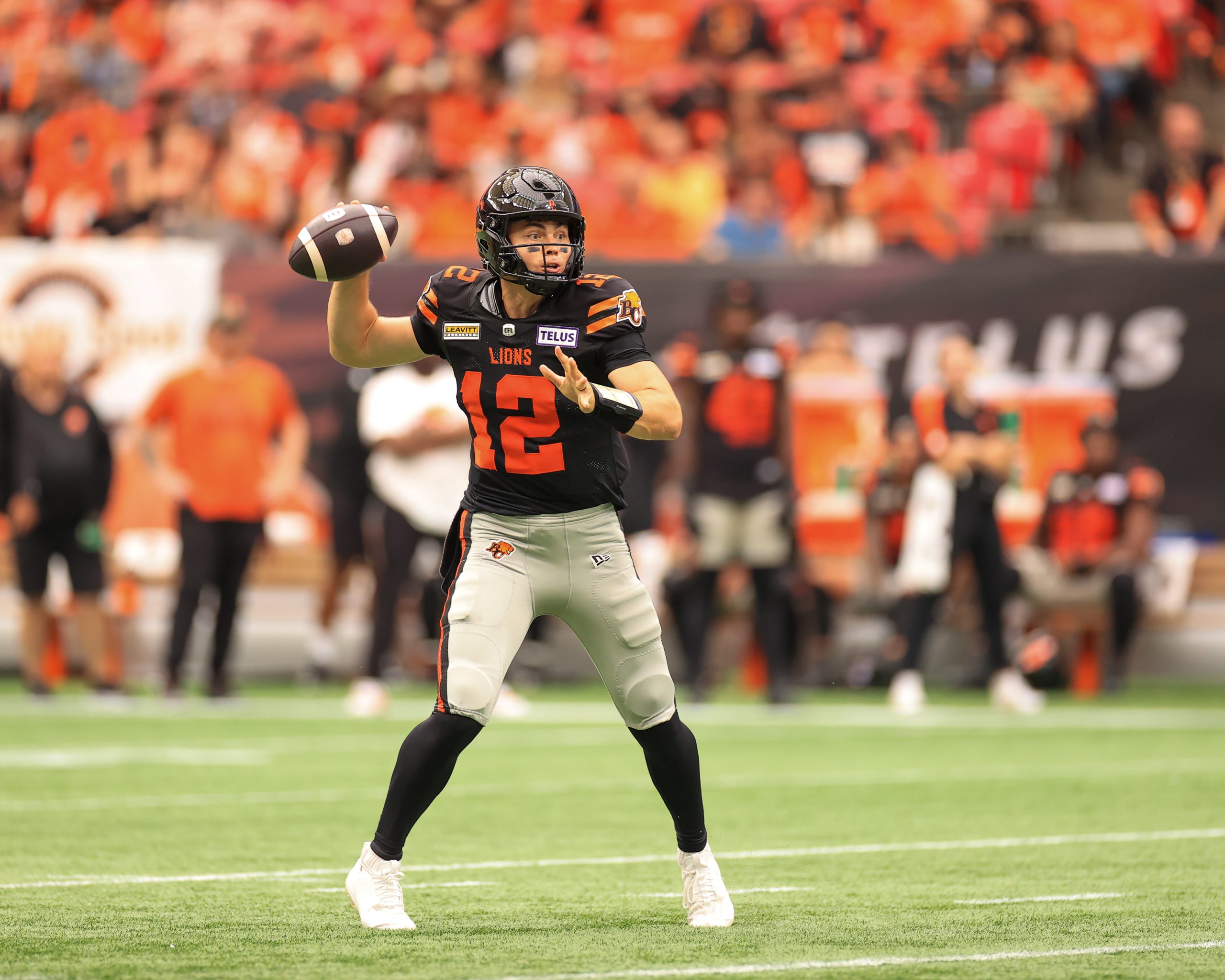 Canadian QB Nathan Rourke's return game registers largest CFL ...