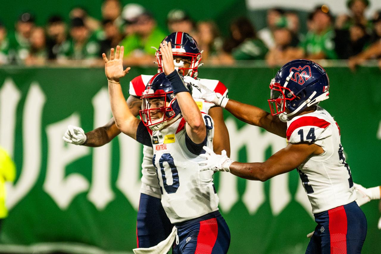 Davis Alexander toes the line as Alouettes top Riders (& eight other ...