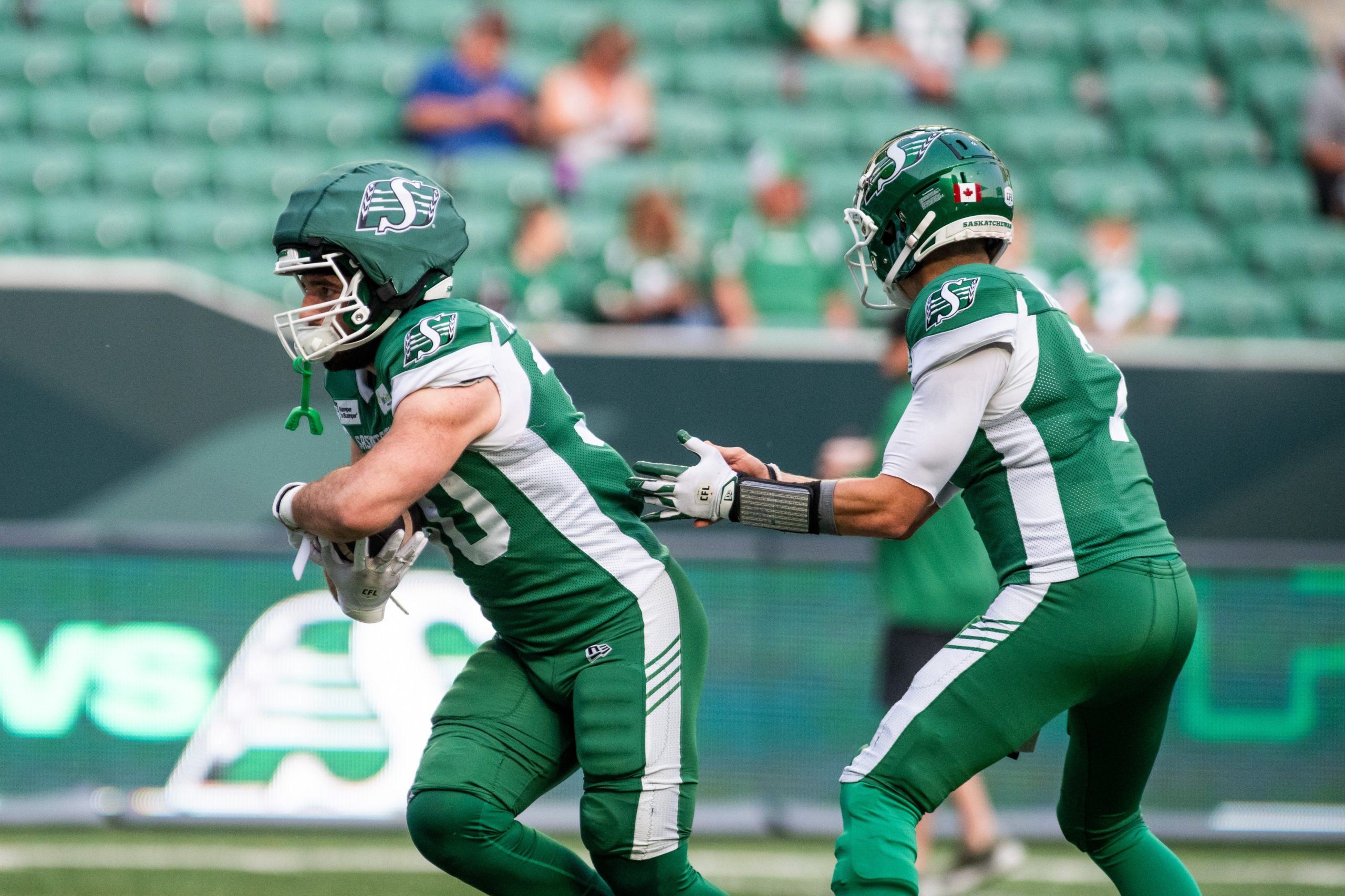 Riders' RB Thomas Bertrand-Hudon becomes first CFL player to wear ...