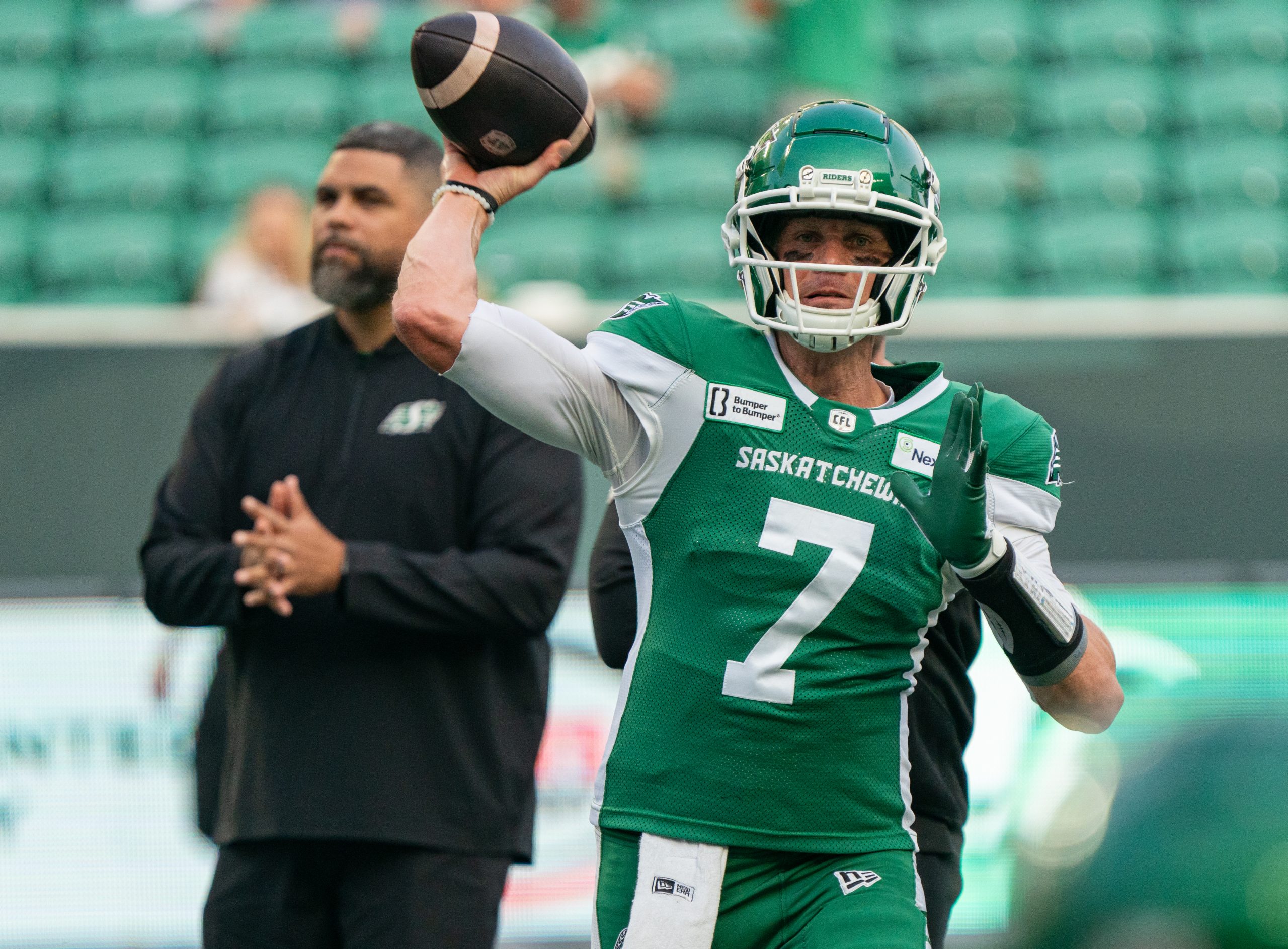 Saskatchewan Roughriders' QB Trevor Harris named CFL's top performer for Week 16 by PFF ...