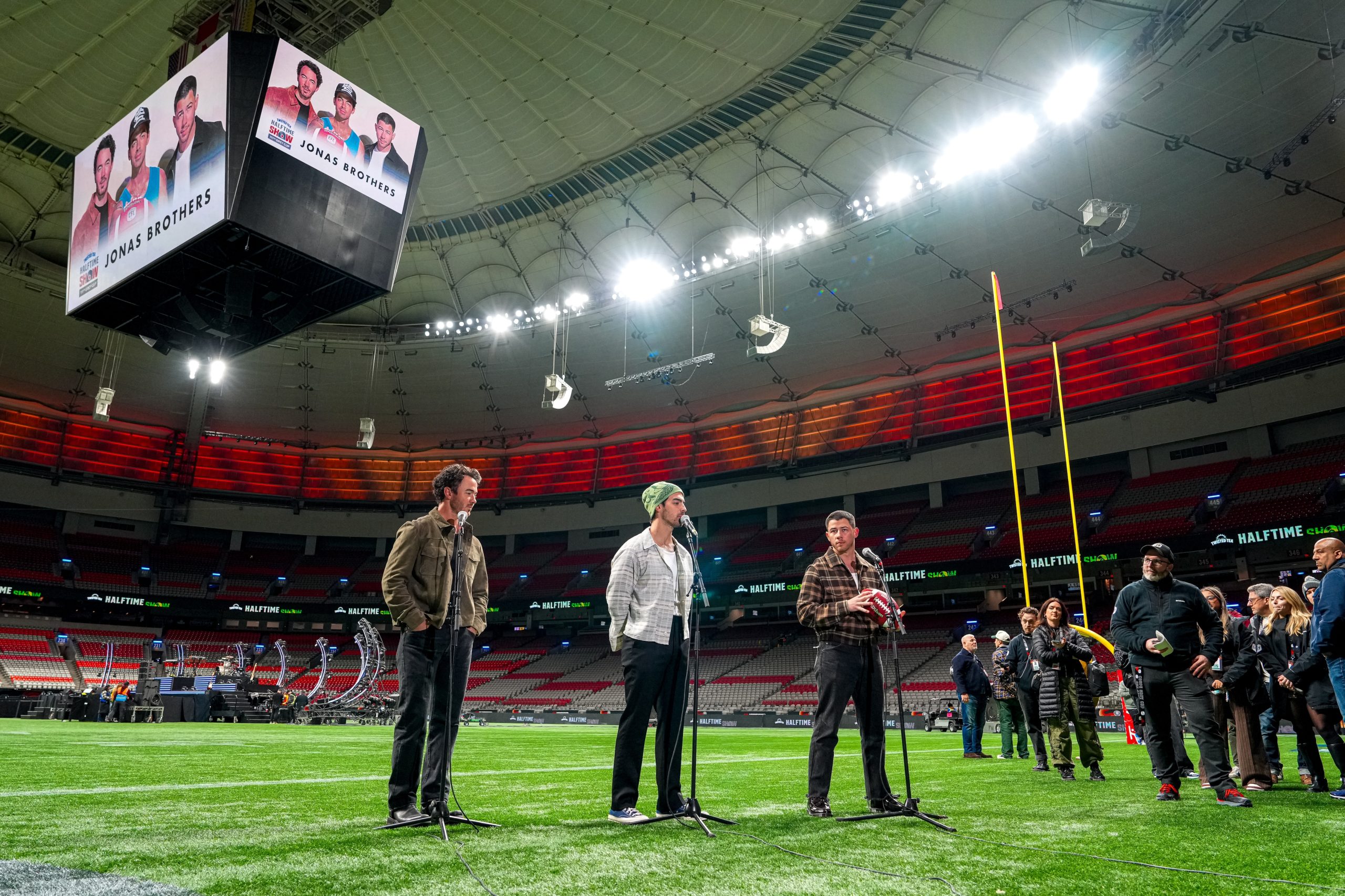 Jonas Brothers on watching CFL playoff highlights: 'We've seen some ...